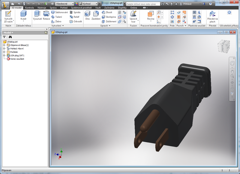 Company-branded background in Inventor (Budweiser blog)