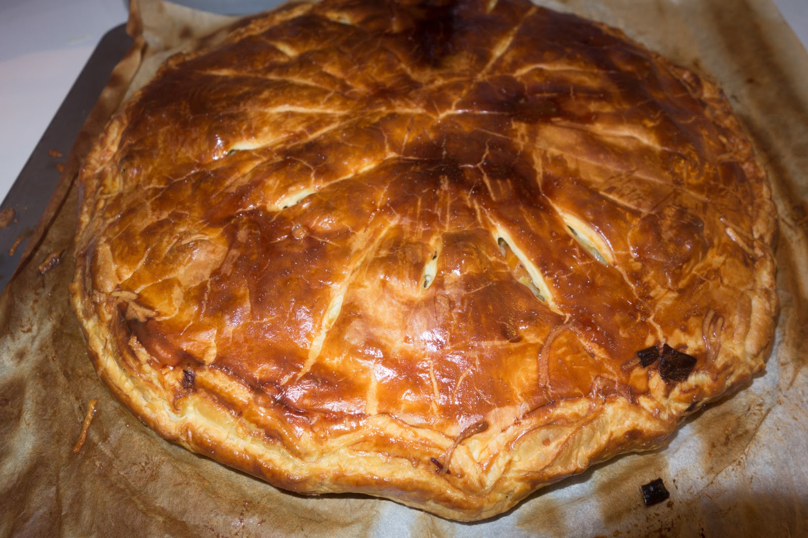 Tourte aux légumes et au poulet - La cuisine de Marc et Susu