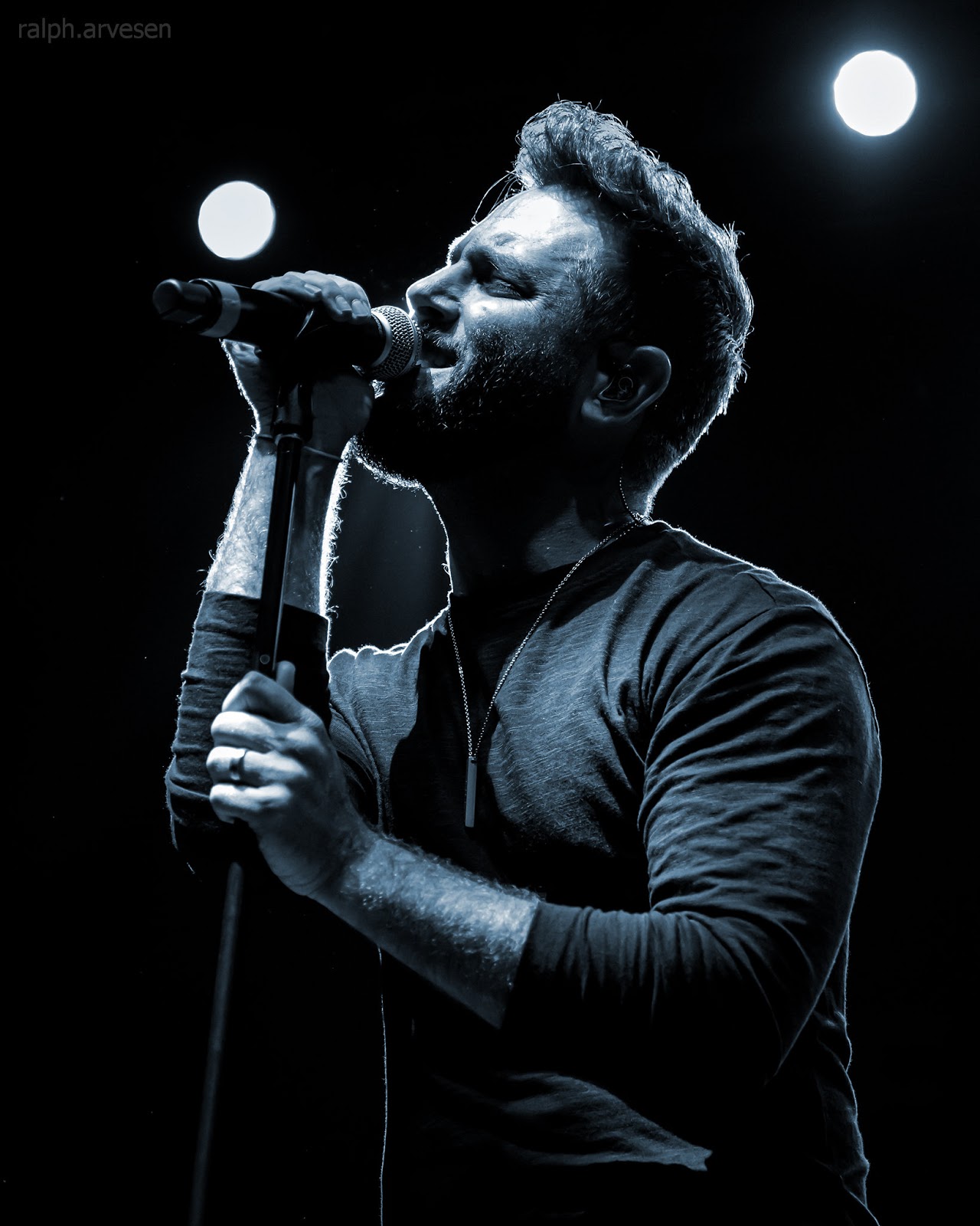 Ryan Griffin performing at the HEB Center in Cedar Park, Texas