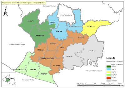 Bantul Magnificent: Kumpulan Peta Kabupaten Bantul