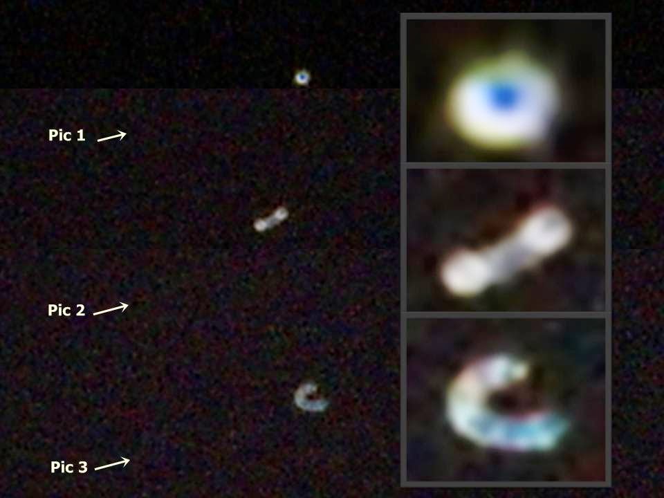 Pulsating Orb changes into a worm-like shape captured over Medford, New ...