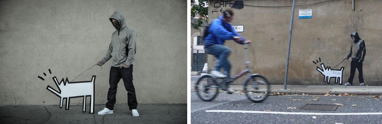 Viralmente: Banksy in Real Life Part Two.