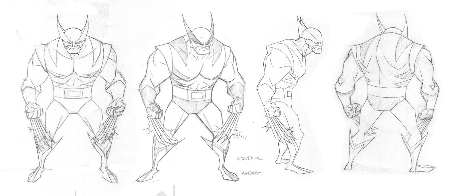 Character design animation, Wolverine marvel art, Character sketches