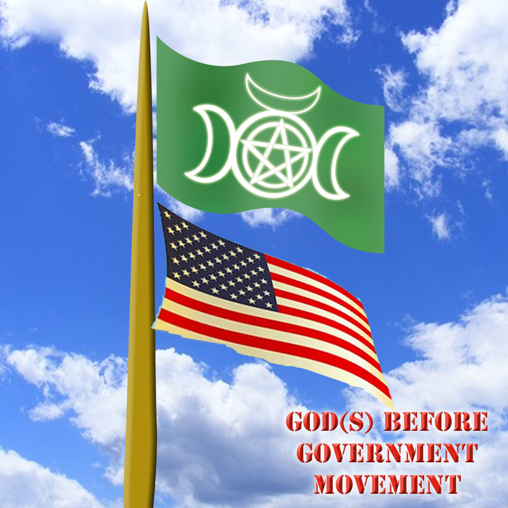 Tips for Living Wicca: Tips for Living Wicca: Hang Your Flag This Way