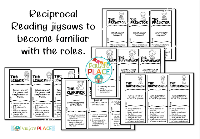 Paula's Place Teaching Resources: Reciprocal Reading