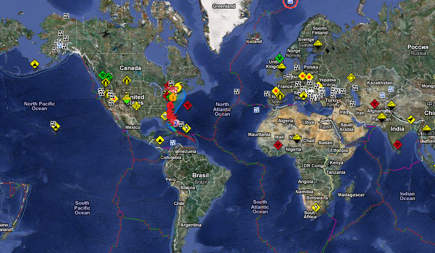 Danny vs. the internet: Current worldwide emergencies
