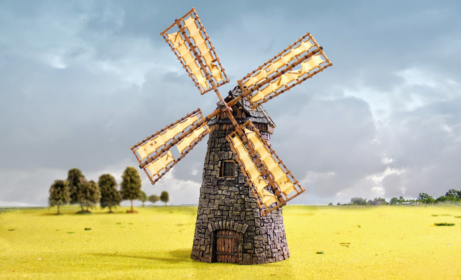 1000 Foot General: Tabletop World Windmill