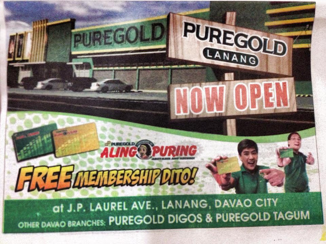 DAVAO PUREGOLD NOW OPEN - Anything About Davao