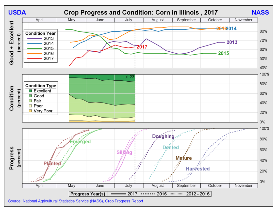 Jul 24 |USDA Crop Progress Graphics