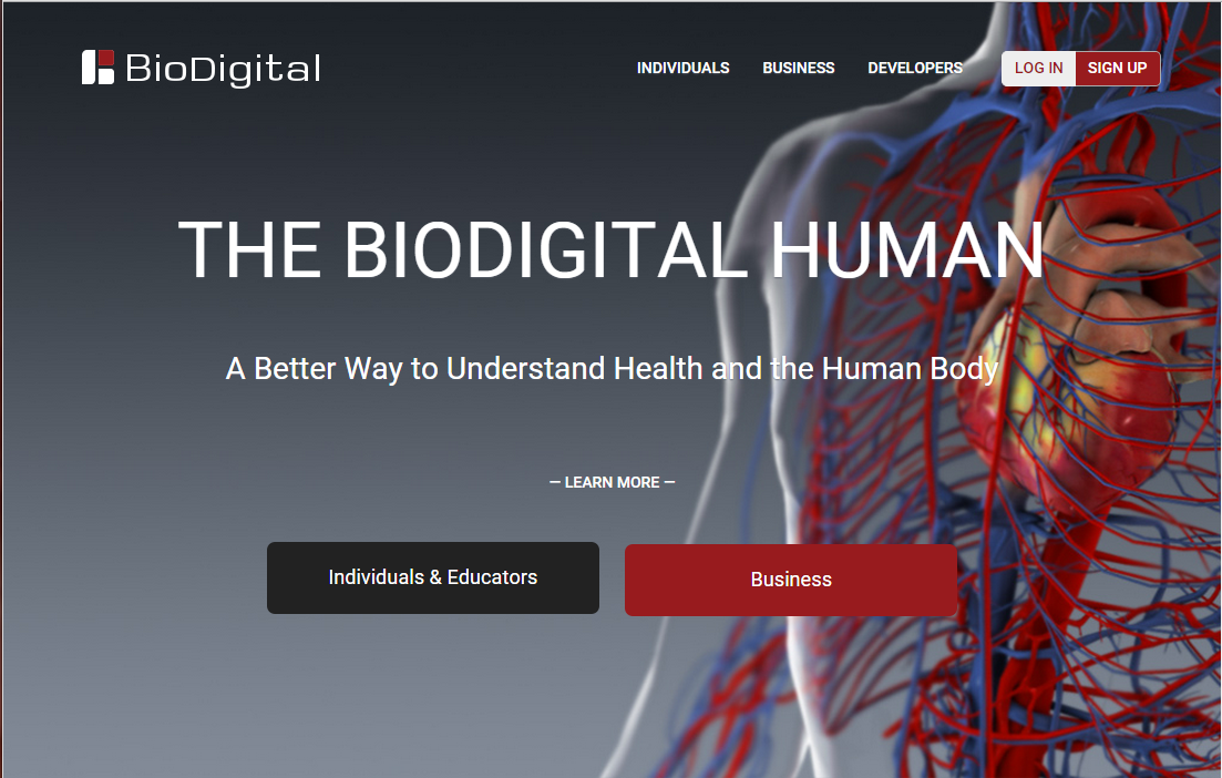 Biodigital Human : Virtual Anatomi Tubuh Manusia 3 Dimensi