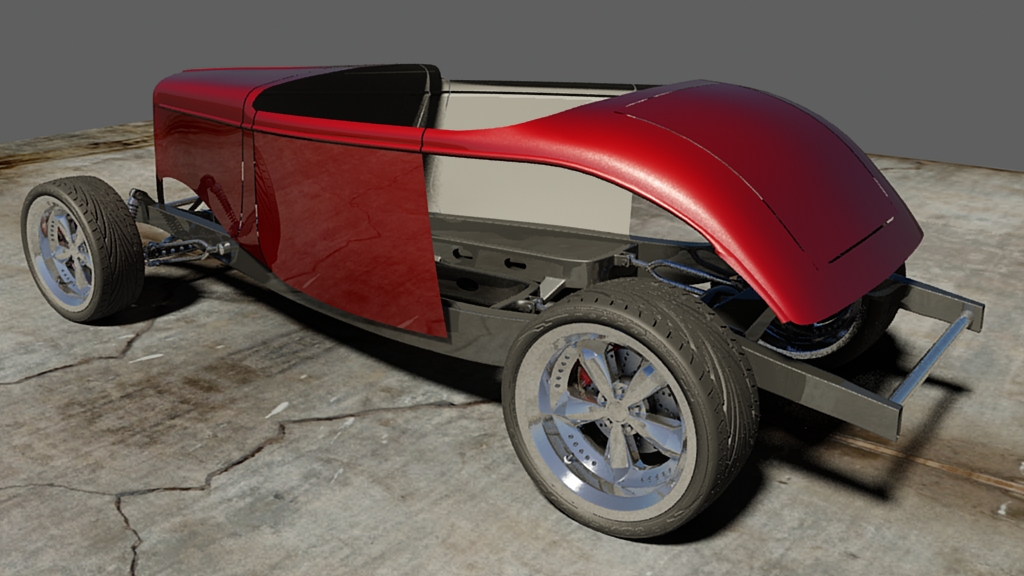 MyersGRFX 3D Motorsports: '34 Ford Roadster Body