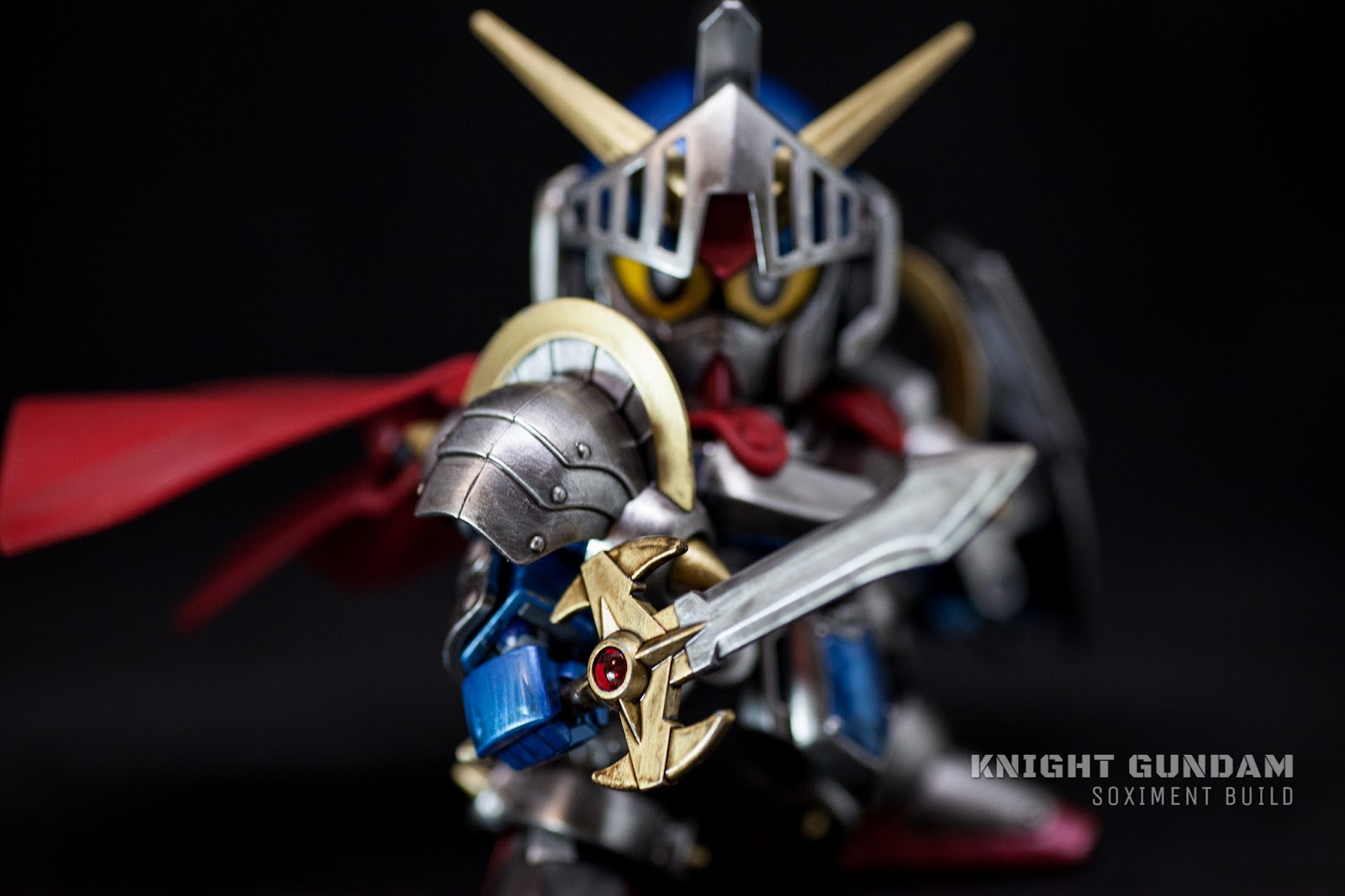 Gunpla For Fun: Completed Build - SD Knight Gundam - Full Metal Custom