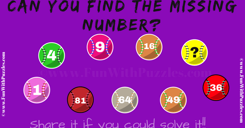 Number Balls Sequence Math Puzzle with Answer