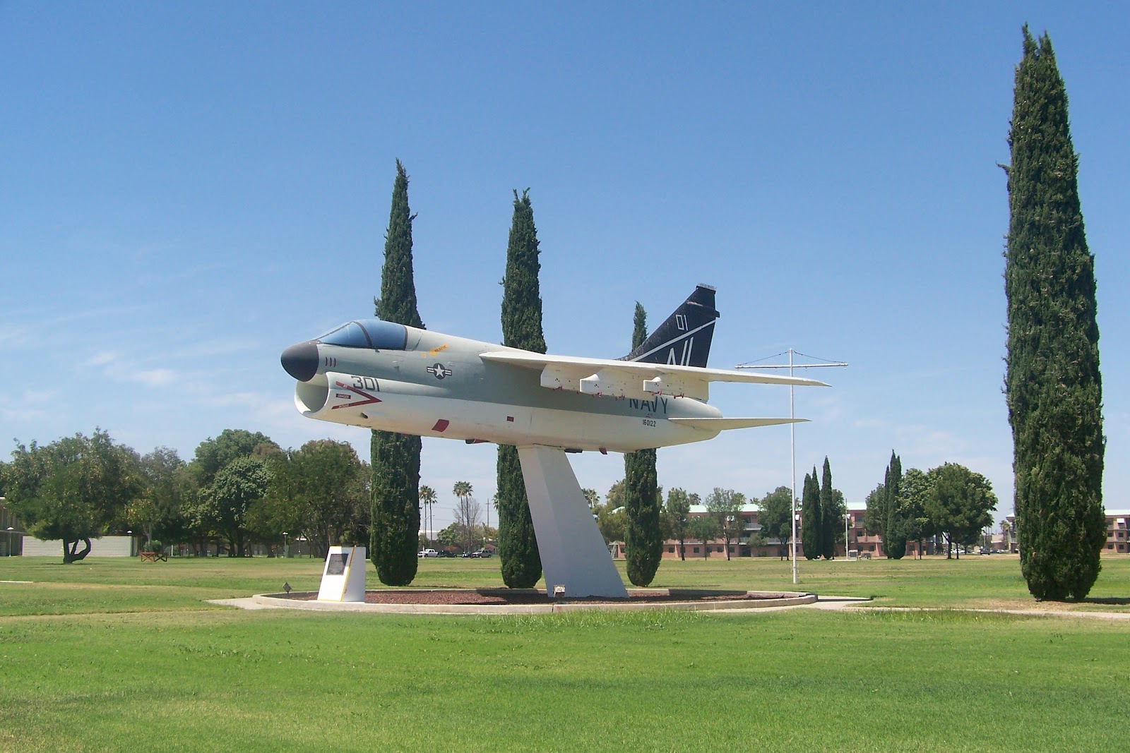 Old Retired Petty Officer: The Planes on Poles at NAS Lemoore