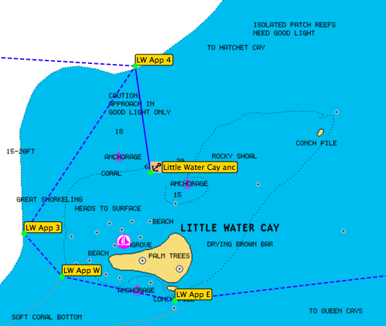 S/V WAHOO: Charts of Southern Belize