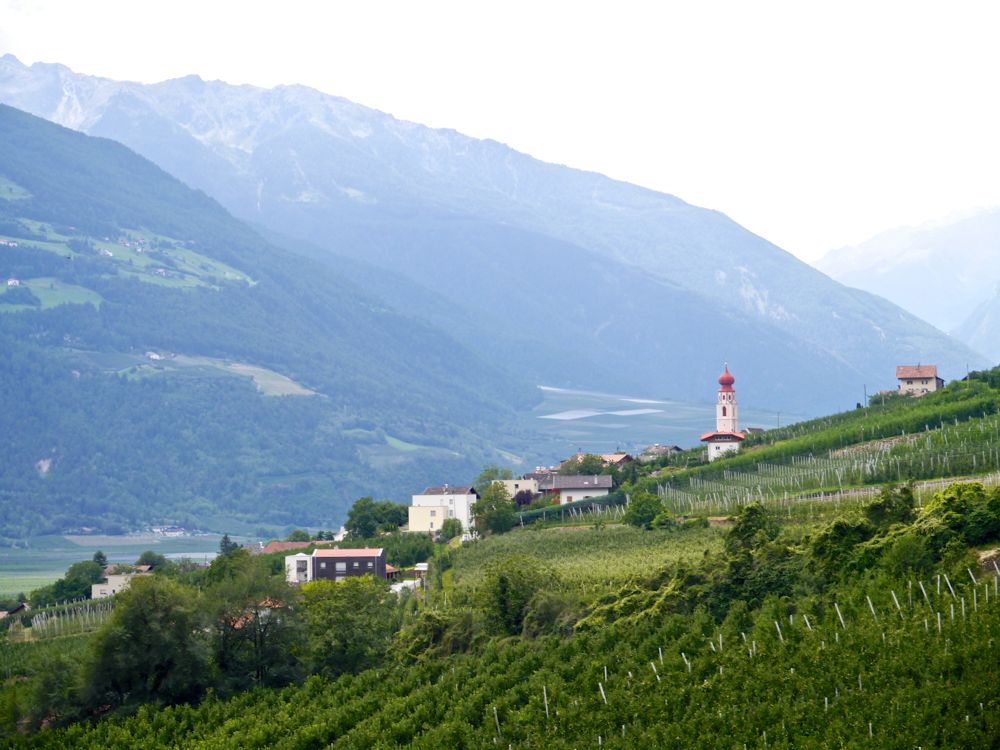 Südtirol 2012 - Ferienunterkunft Falzrohr bei Tschars im Vinschgau