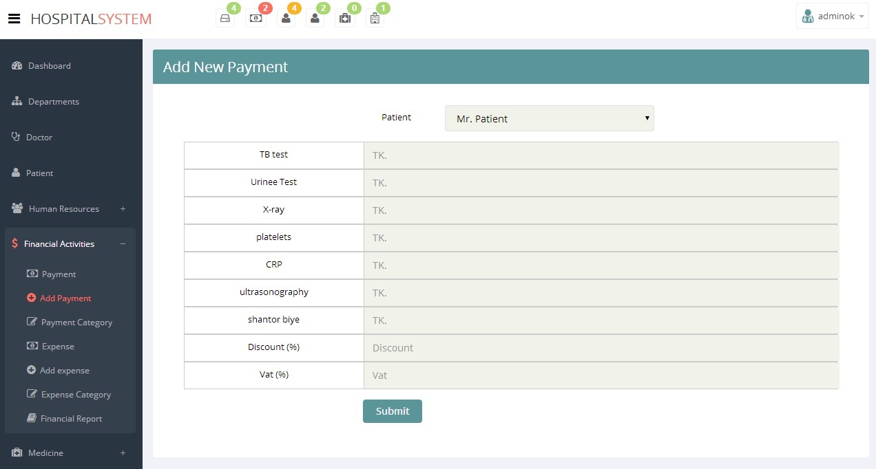 Multi Hospital Management System - Amason Communications