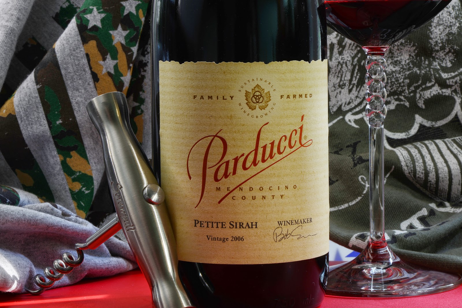 New Hampshire Wine-man: Parducci Mendocino County 2006 Petite Sirah