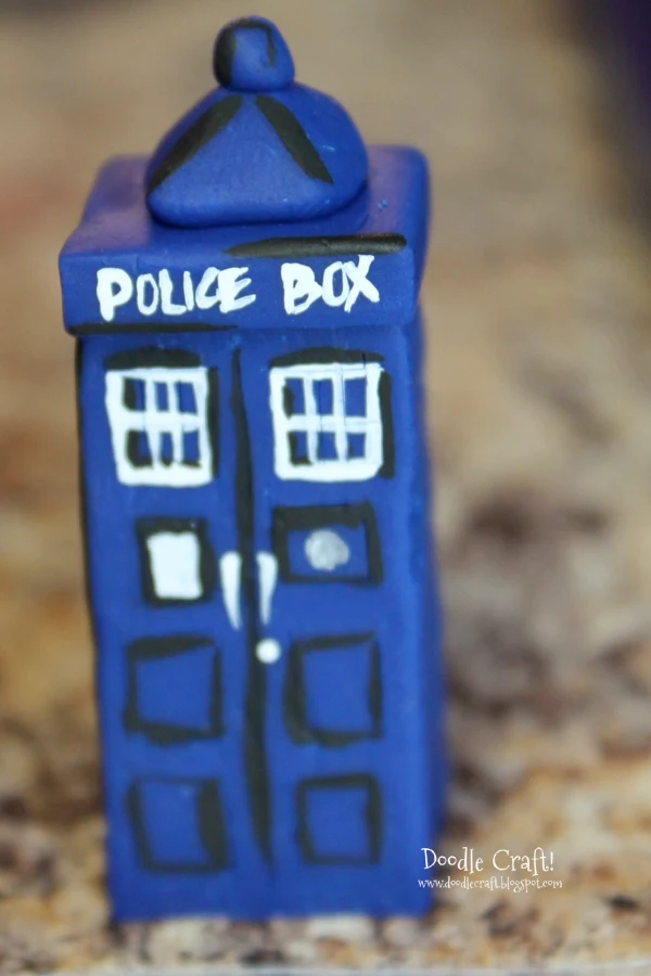 Doctor Who TARDIS Terrarium Fairy Garden!