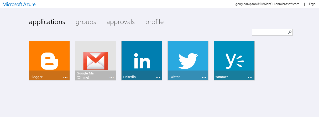 Gerry Hampson Device Management: Microsoft Azure App Access Panel