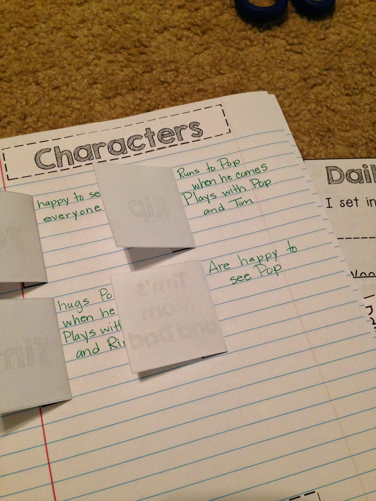 Journeys Interactive Notebooks for Lessons 1, 2, and 3! TONS of ...