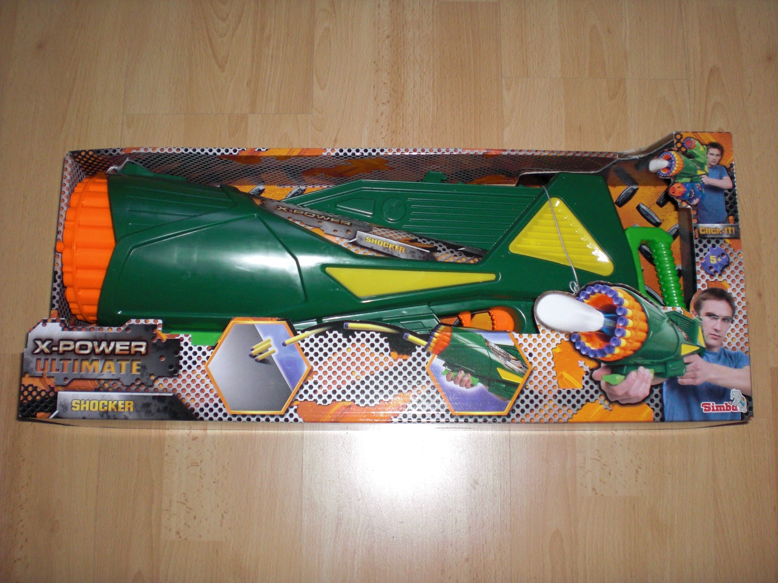 Dartblaster-World: Simba - X-Power Ultimate - Shocker