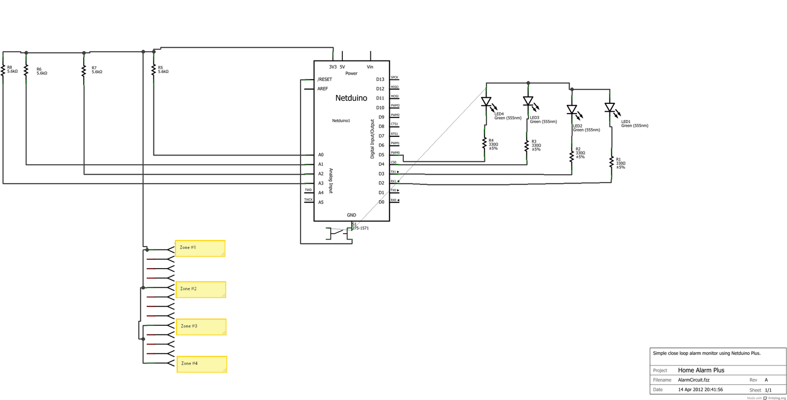 The Netduino Experience Home Alarm System Using Netduino Plus Homealarmplus Project
