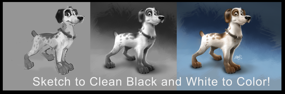 Marley's Mojo: Fun Dog Character concept I did for Ben Sanders and his ...