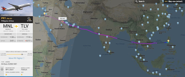 The Exciting Centennial of Philippine Aviation: PAL To Fly Tel Aviv