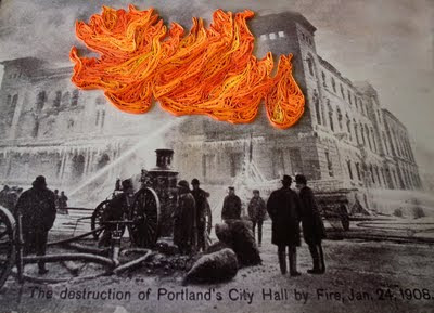Yakawonis: Quilled Great Fire of Portland Maine