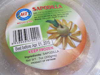 Daily happiness: Kem Sa-Pô-Chê -- Sapodilla ice cream