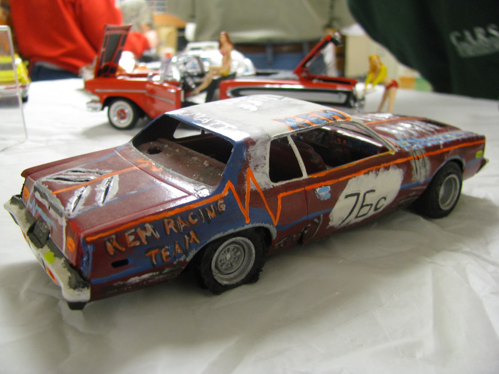 Alcoholic Outsider Artist: Demolition Derby Model Cars