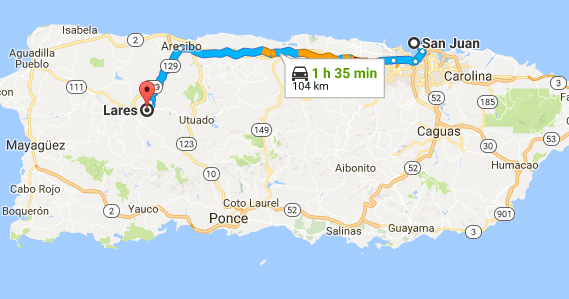 [Genealogy Under Construction]: Travel Tuesday - Lares, Puerto Rico