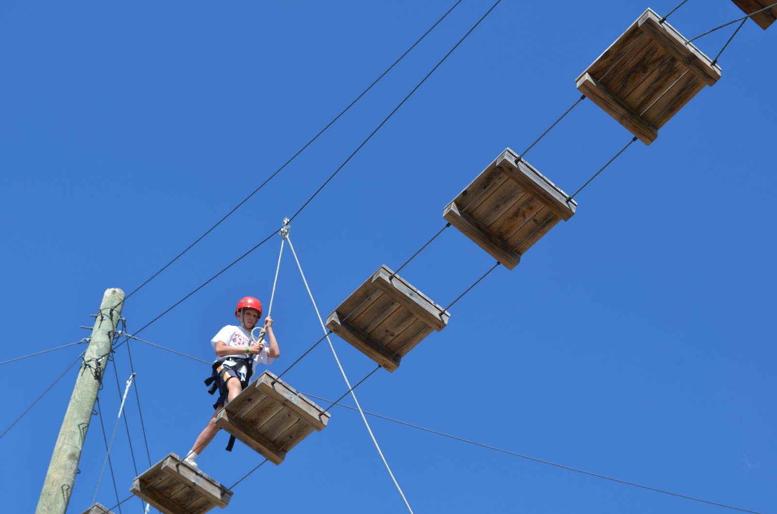Summers of Pathways: High Ropes - Cabin Trust & Cabin Share