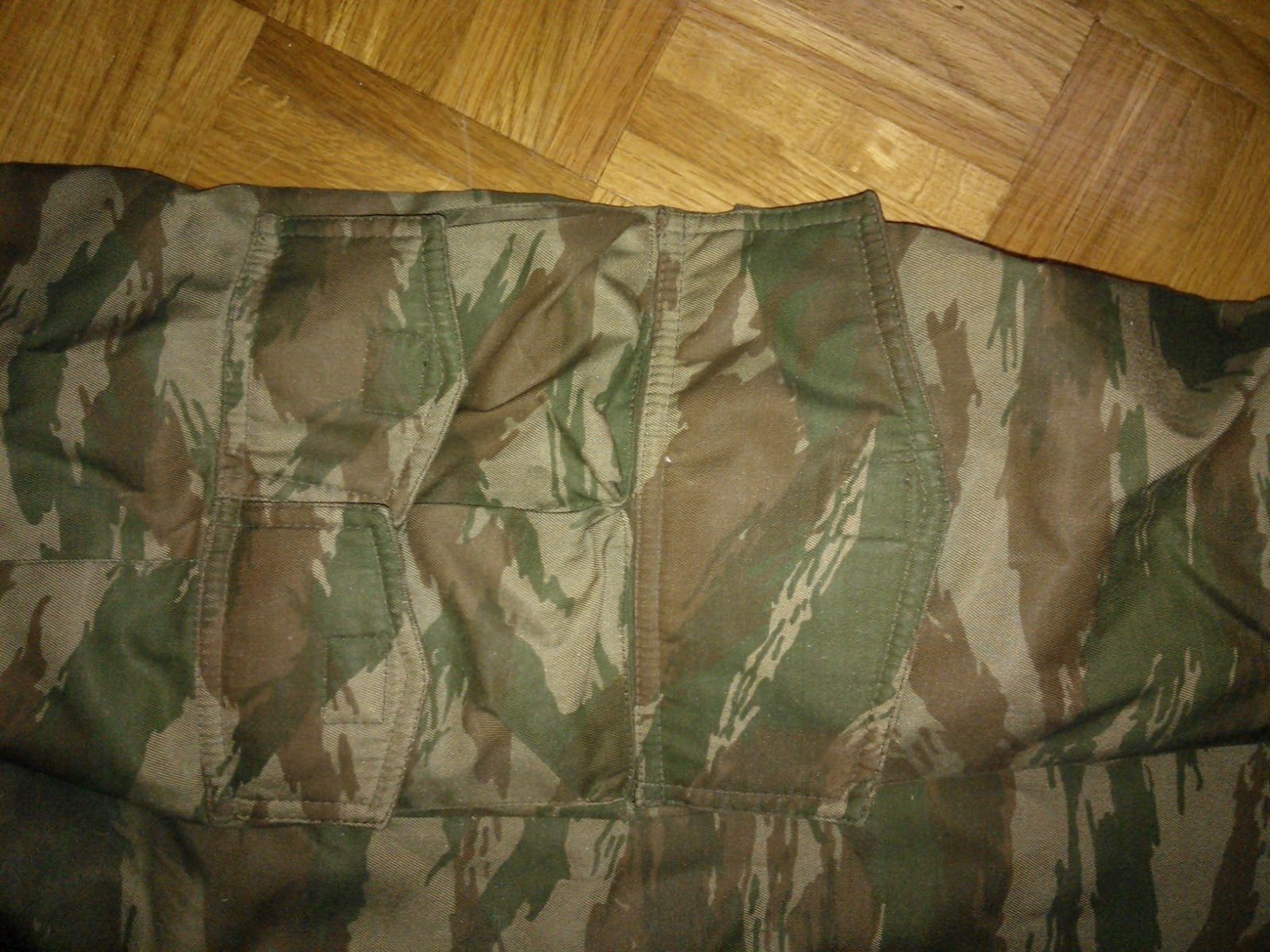 Military Camouflage: Serbian tiger stripe winter trousers - 1 avaliable
