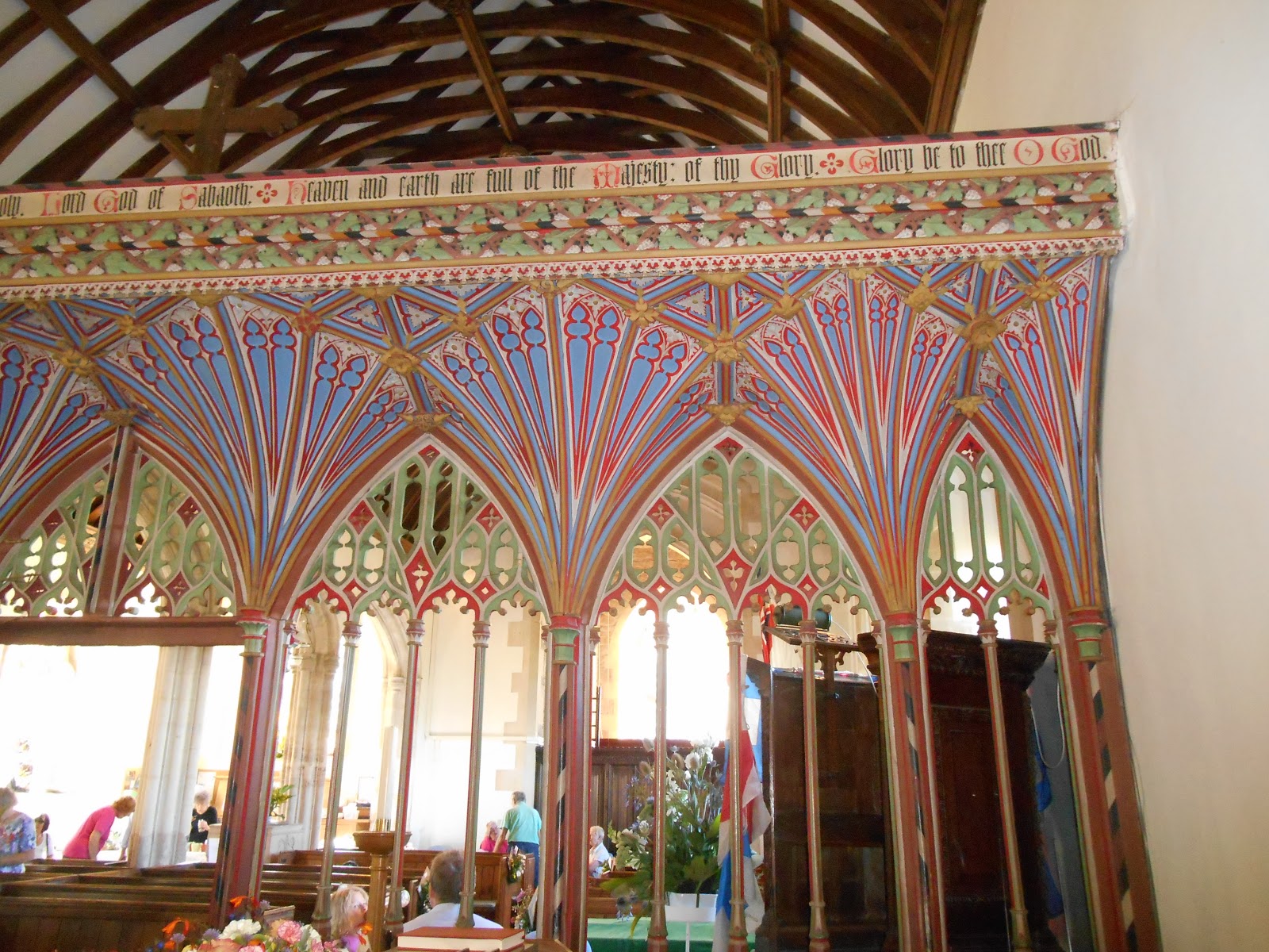 Off the Beaten Track in Somerset: Rood Screen and Tower, St John the ...