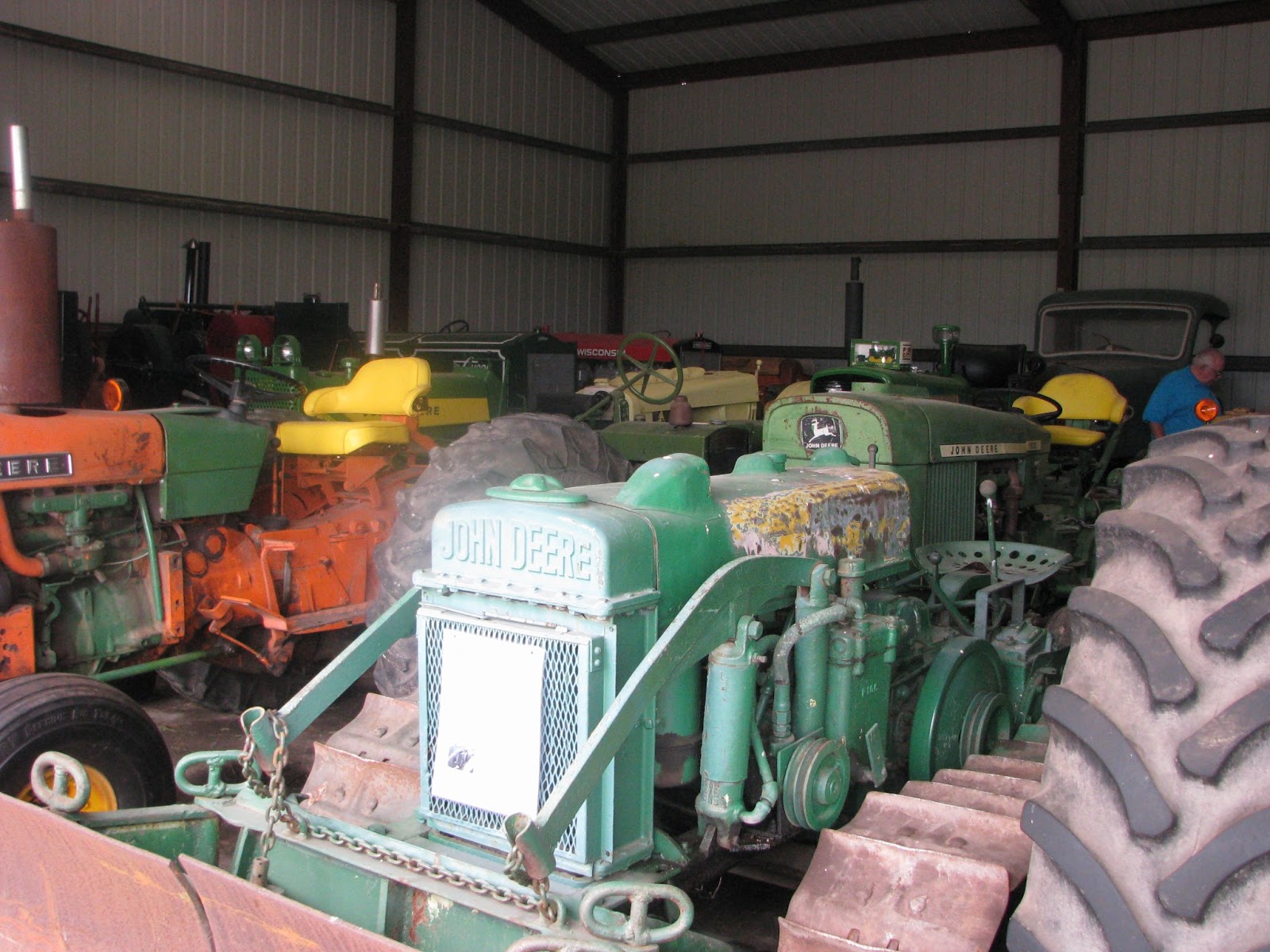 Preussless Pathways: John Deere Green and Strawberry Red