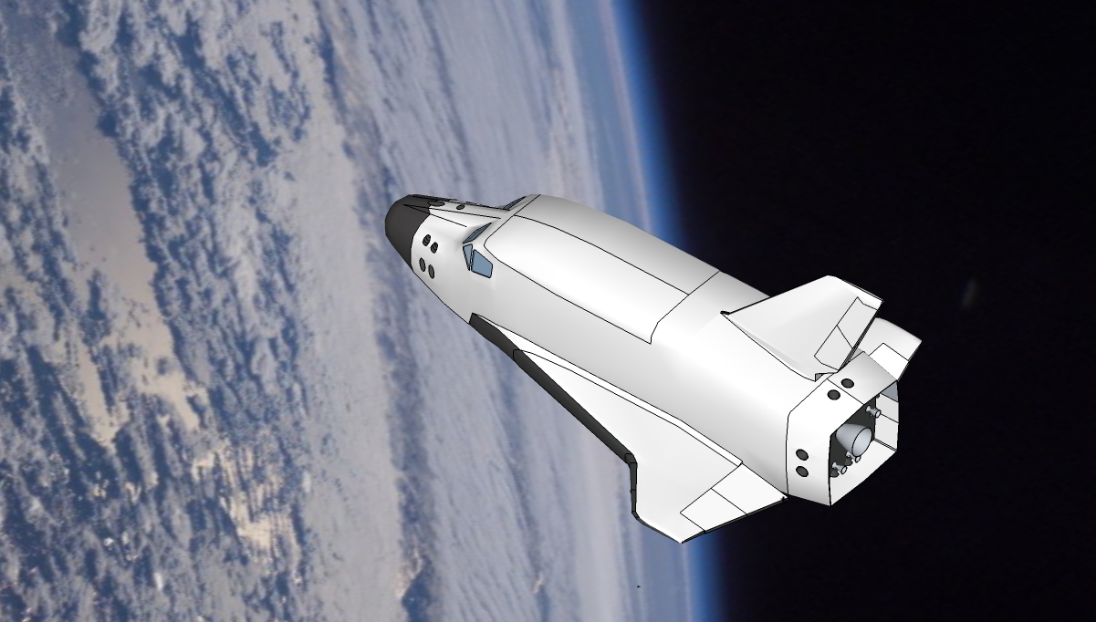 Cosmiste: Hermes spacecraft - 1979 early draft