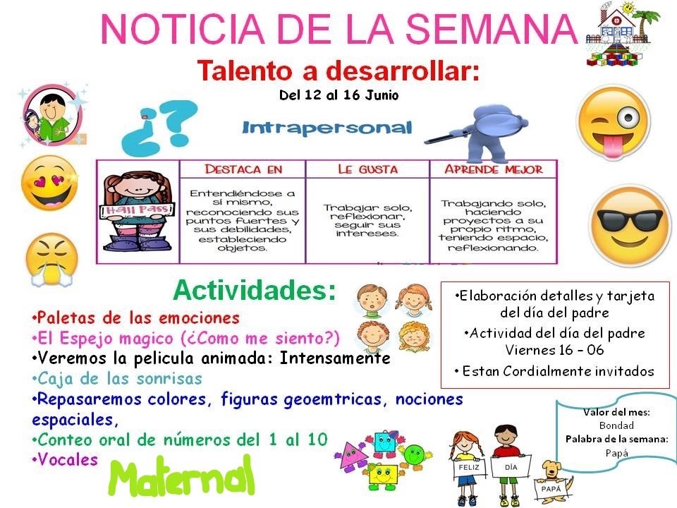 .: NOTICIAS DE LA SEMANA