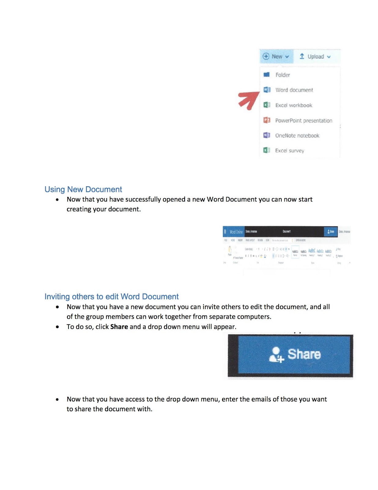 Dr. Jason Lawrence Instructions Hub: Using Microsoft OneDrive Storage