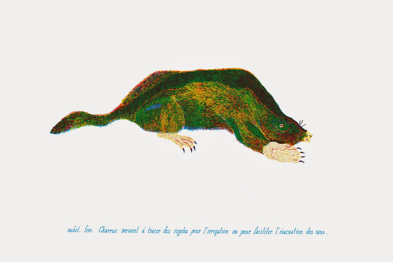 l'atelier de la petite taupe nyctalope…: 2014