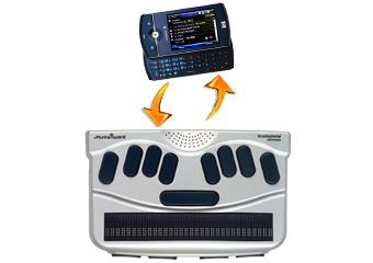 Eye on Vision: Humanware DeafBlind Communicator and iPhone Images to ...