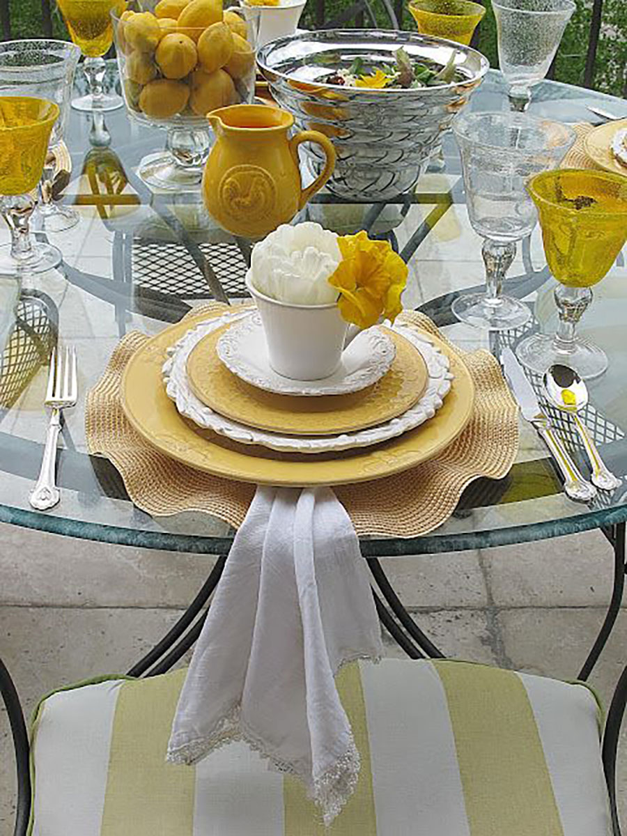 Spring and Easter Tablescapes - Yellow - Room Like This