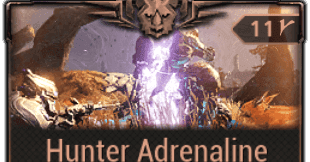 Hunter Adrenaline (セットMod) | WARFRAME（PS4）備忘録