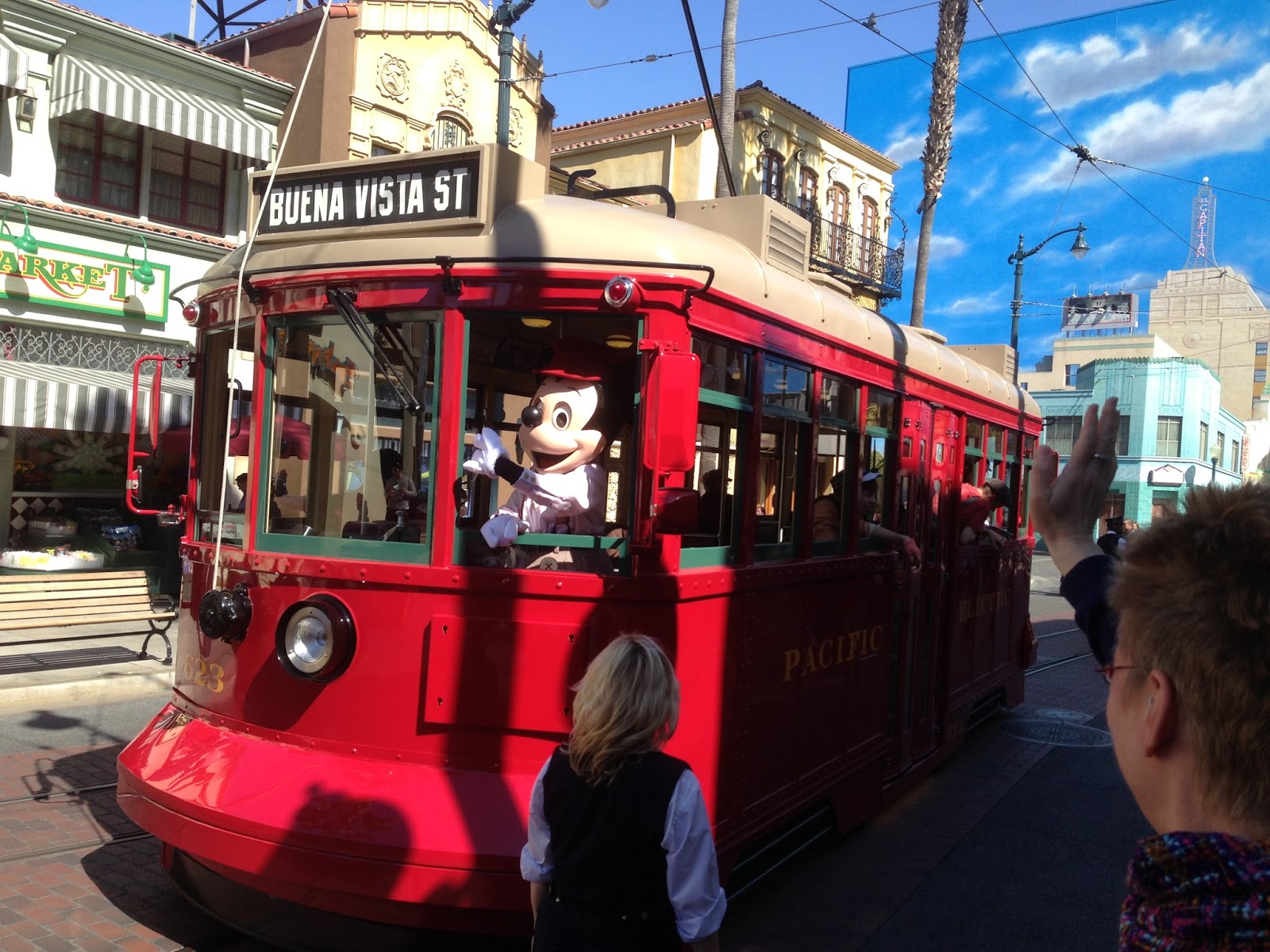 Disney Musings: Wordless Wednesday : The Red Car Trolley at Disney ...