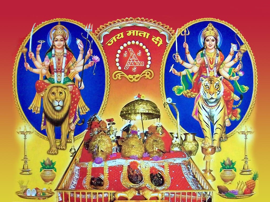 godess hd wallpapers: maa vaishno devi hd background wallpapers