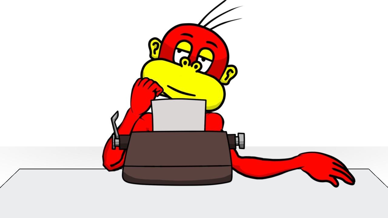 Infinite Monkey Theorem Animated Short - Part 1