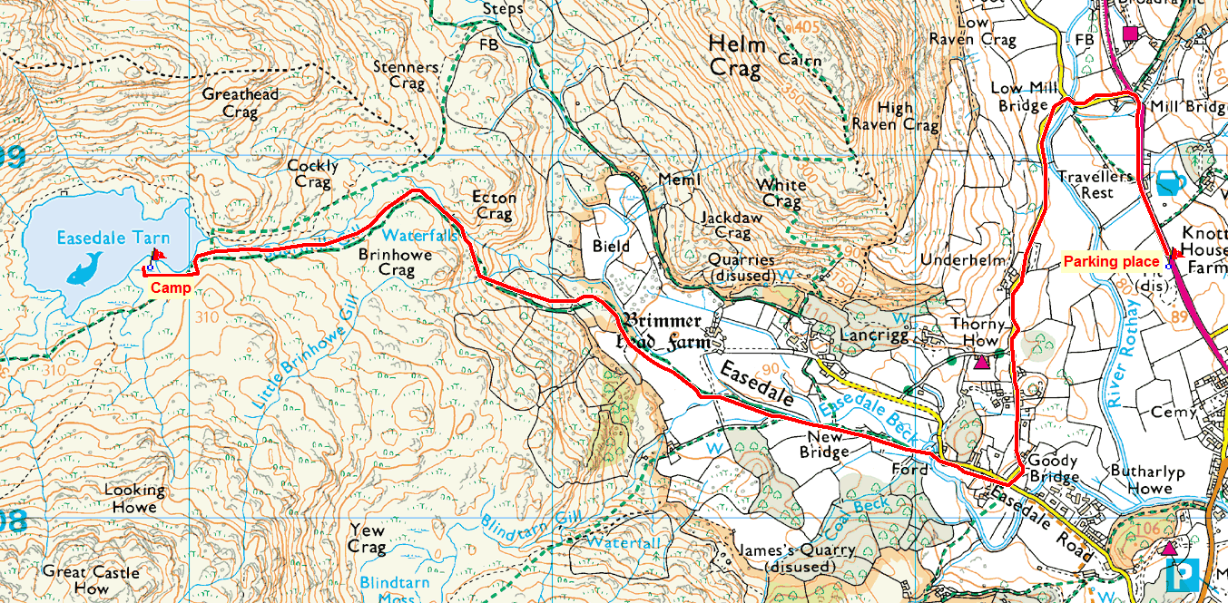 CragScramblers Wanderings: Easedale Tarn WildCamp
