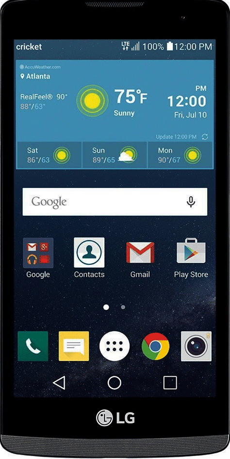 LG Risio 4G LTE H343 Smartphone Android 5.1 Camera 5 MP 4.5 Display