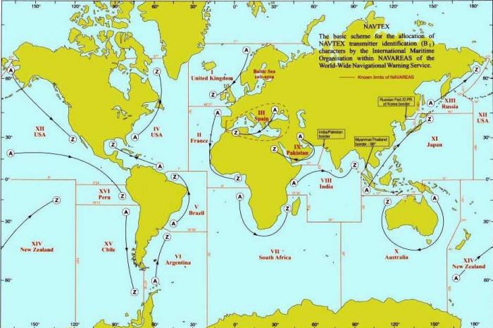 Passione per la Radio - IU0PVM: NAVTEX Logs del 6 e del 7 Febbraio